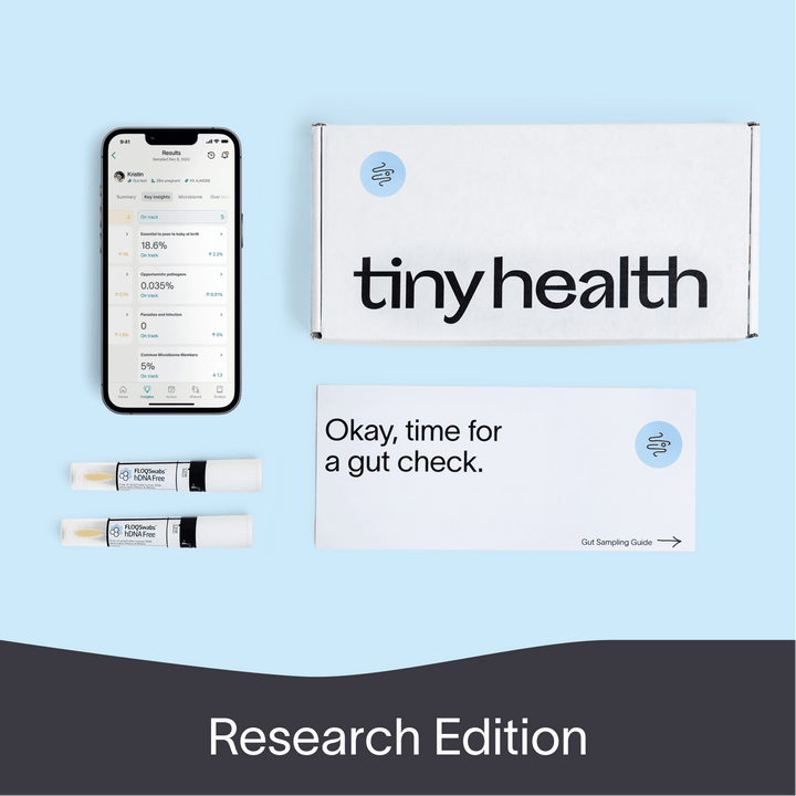 Research Edition: Mom + Baby Gut Health Test Combo